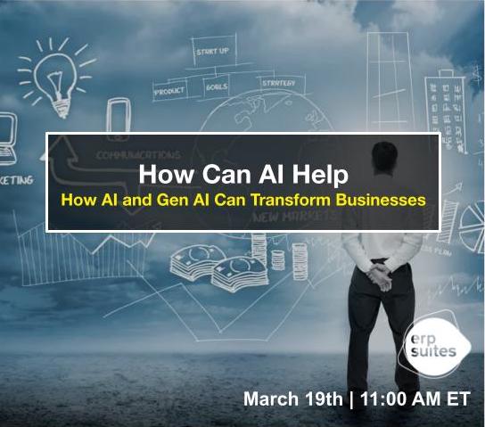 Webinar | How Can AI Help JDE Businesses